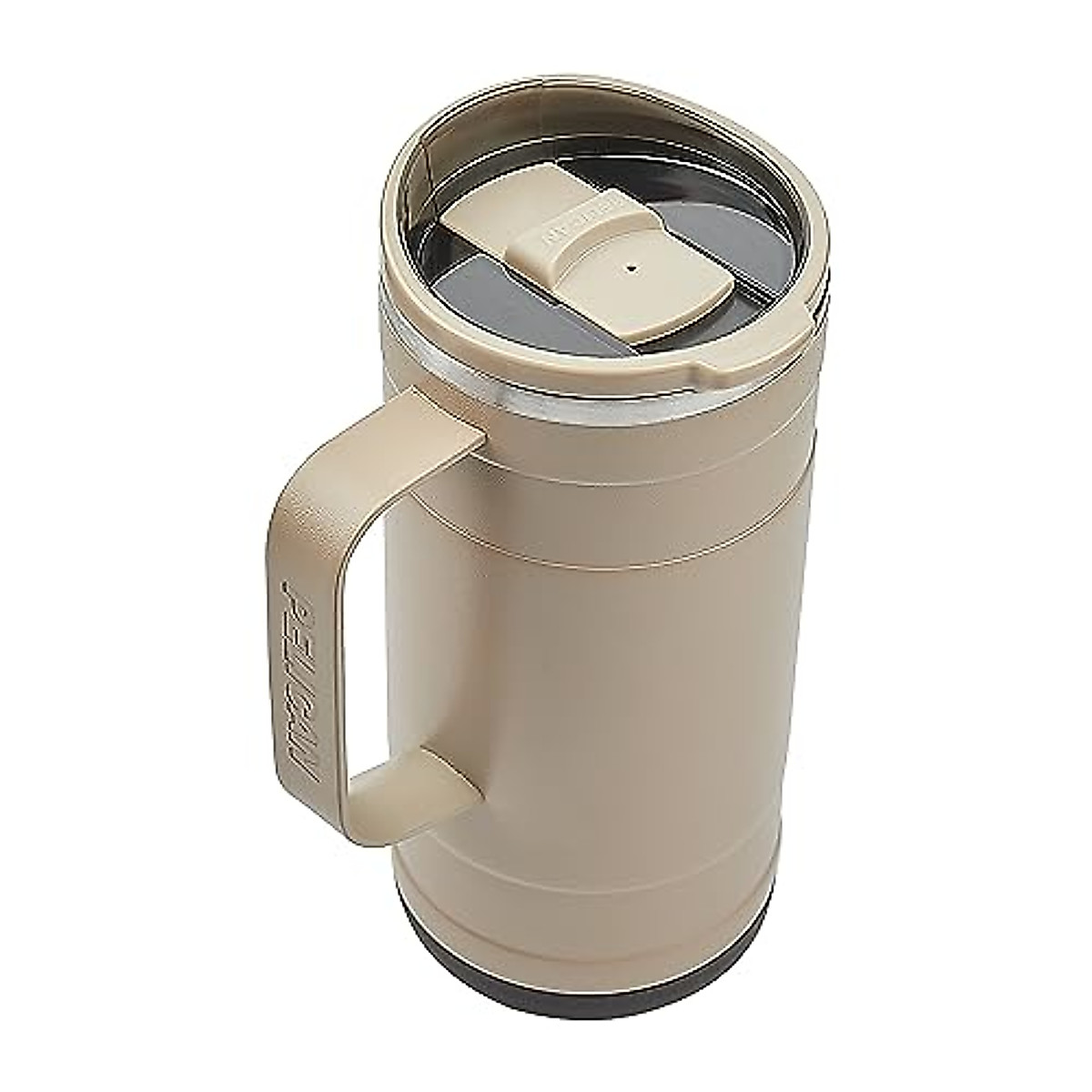 Pelican Hydration Pelican Ridge™ 18 oz Vacuum Insulated Tumbler - Recycled Stainless Steel Double Wall Travel with Dual Lid, Powder Coated Insulated Coffee Mug For Hot Cold Drinks, Desert