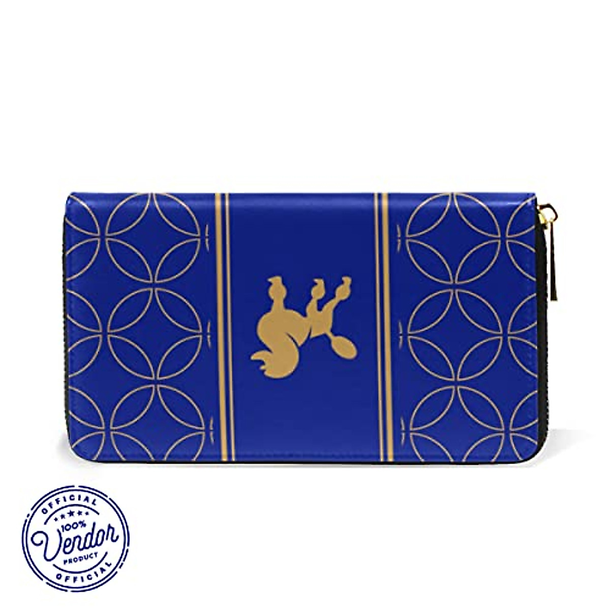 BBGreek Sigma Gamma Rho Sorority Paraphernalia - Vegan Leather Zip Wallet - 1922 - Official Vendor