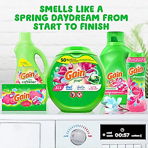 Gain Dryer Sheets, 240 Count, Original Scent Laundry Fabric Softener Sheets with 2-in-1 AromaBoost Plus Softness