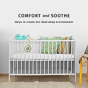 MyBaby Baby Sound Machine, White Noise Sound Machine for Baby, Travel and Nursery. 4 Soothing Sounds, Integrated Clip, Small and Lightweight. Great for Baby Registry Searches