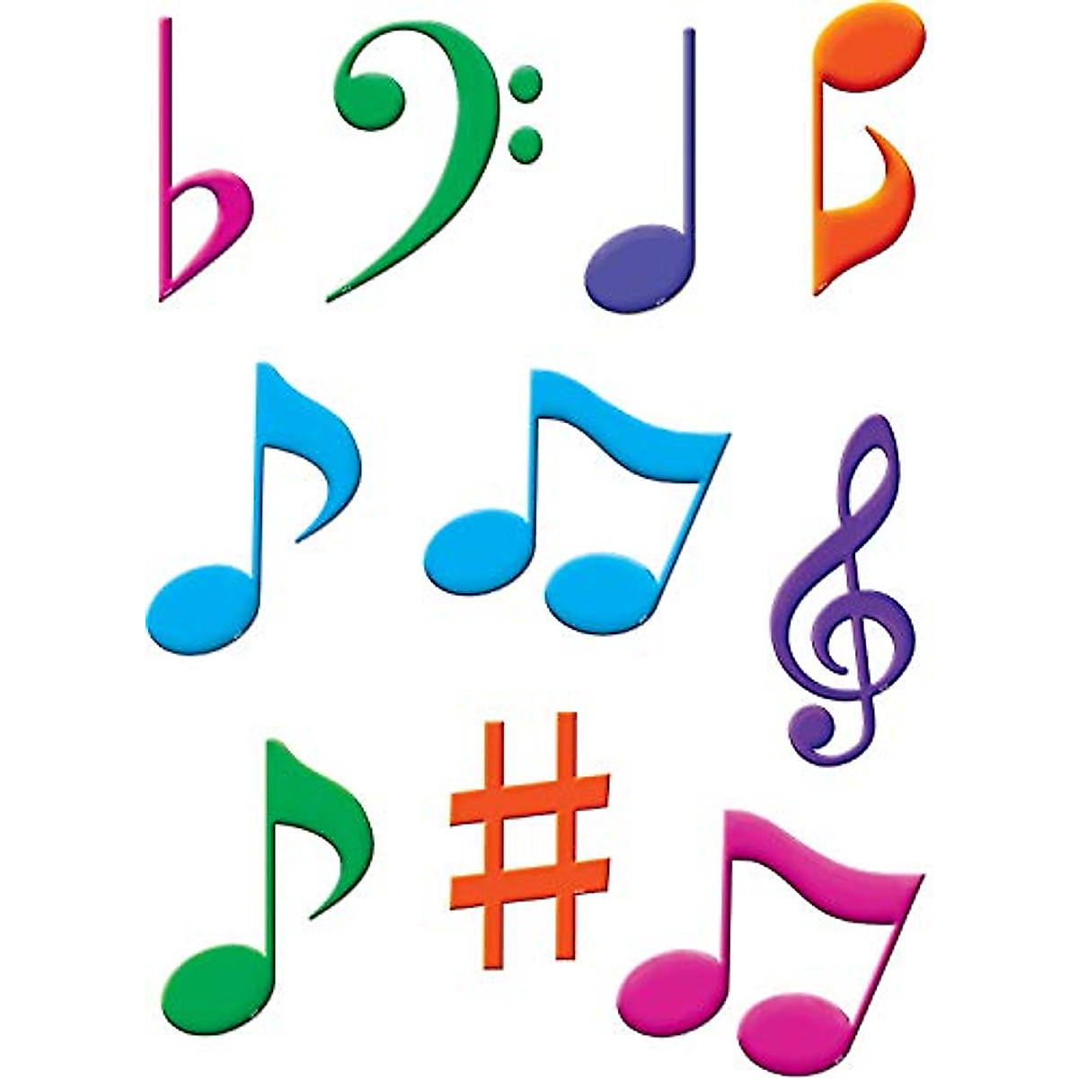 Teacher Created Resources 5417 Musical Notes Accents