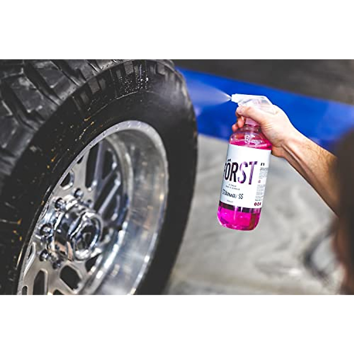 Stjarnagloss - Forst Pre-Wash - Uses Natural Orange Oil, Use for Heavily Soiled Vehicles, Pleasant Scent (1 Liter)