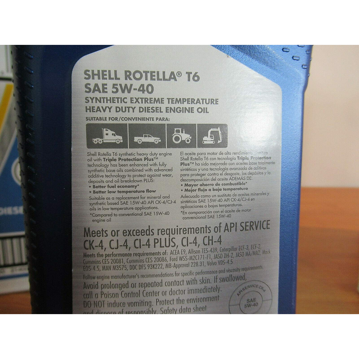 Dodge Ram 2500-5500 6.7L Diesel 5w-40 Rotella Oil Change Kit Mopar OEM