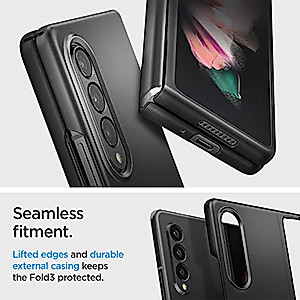 Spigen Air Skin Designed for Galaxy Z Fold 3 5G Case (2021) - Black