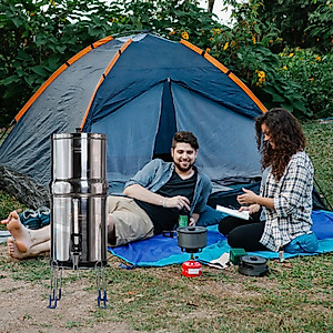 FACHIOO 2PCS 7" Super Sterasyl Ceramic Filter, Replacement Filters Candle Activated Carbon for ProOne® Countertop Gravity Water Filter System, Household Water Bucket,Water Cooler Filtration Systems