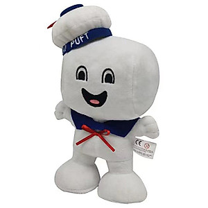 Emisorn Anime White Marshmallow Plush Doll Cosplay Figure Plush Doll Stuffed Toys Figures Cute Cartoon Pillows for Children