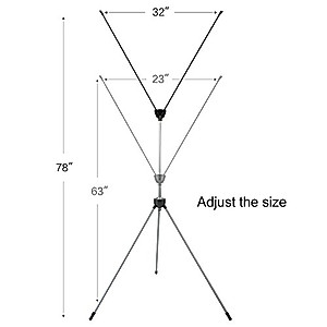 X Banner Stand, Banners and Signs Customize for Business - 23" X 63" To 32" X 78" Adjustable Banner Holder - Portable Retractable Banner with Travel Bag - Customize Banner for Trade Show and Display