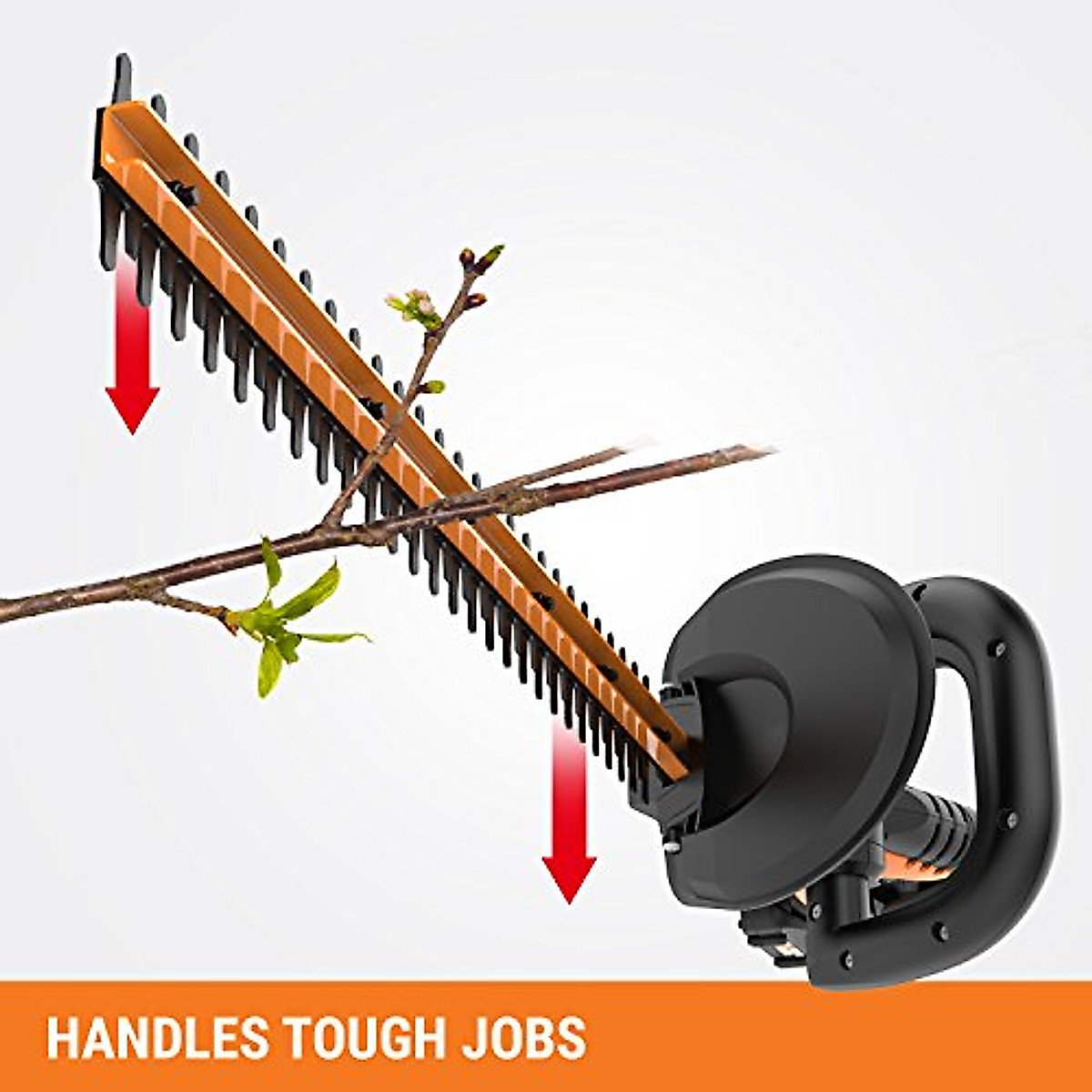 WORX WG255.1 20V PowerShare 20" Cordless Electric Hedge Trimmer