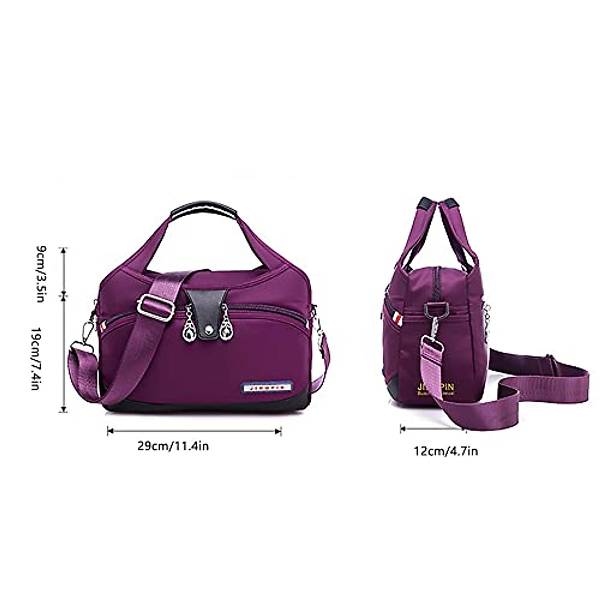 Ladies Large-Capacity Waterproof Anti-Theft Fashion Handbag , Women'S All-Match Oxford Cloth Shoulder Bag Messenger Bag