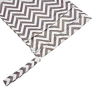 PandaEar (2 Pack Waterproof Wet Dry Bags Reusable Cloth Diaper | Multi-Functional Beach Travel Pool Yoga Gym Bag for Baby Items Swimsuits or Wet Clothes (Multi-Color 1)