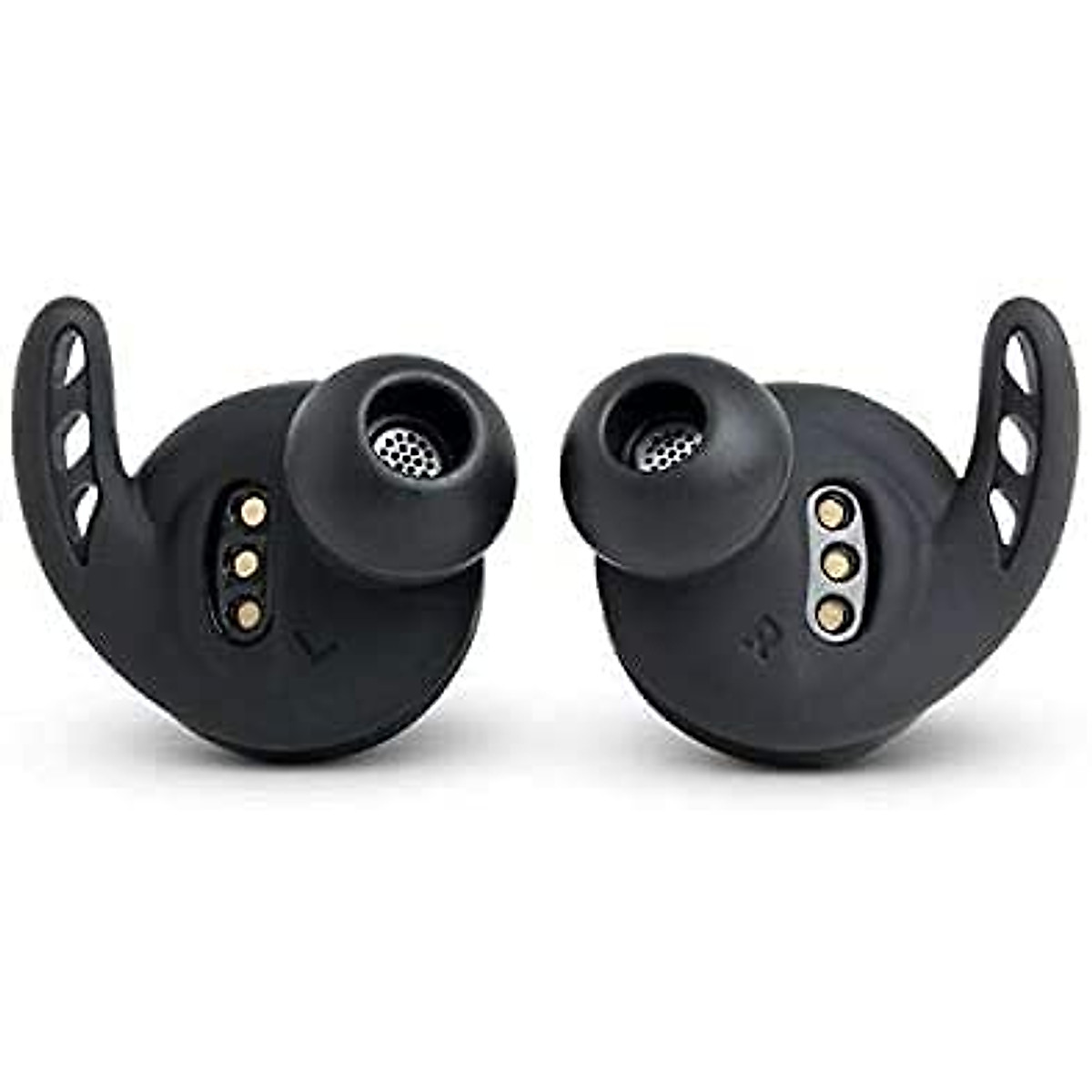 JBL UA True Wireless Flash Sport in-Ear Headphones On-The-Go Bundle with Deluxe CCI Premium Case (Black)