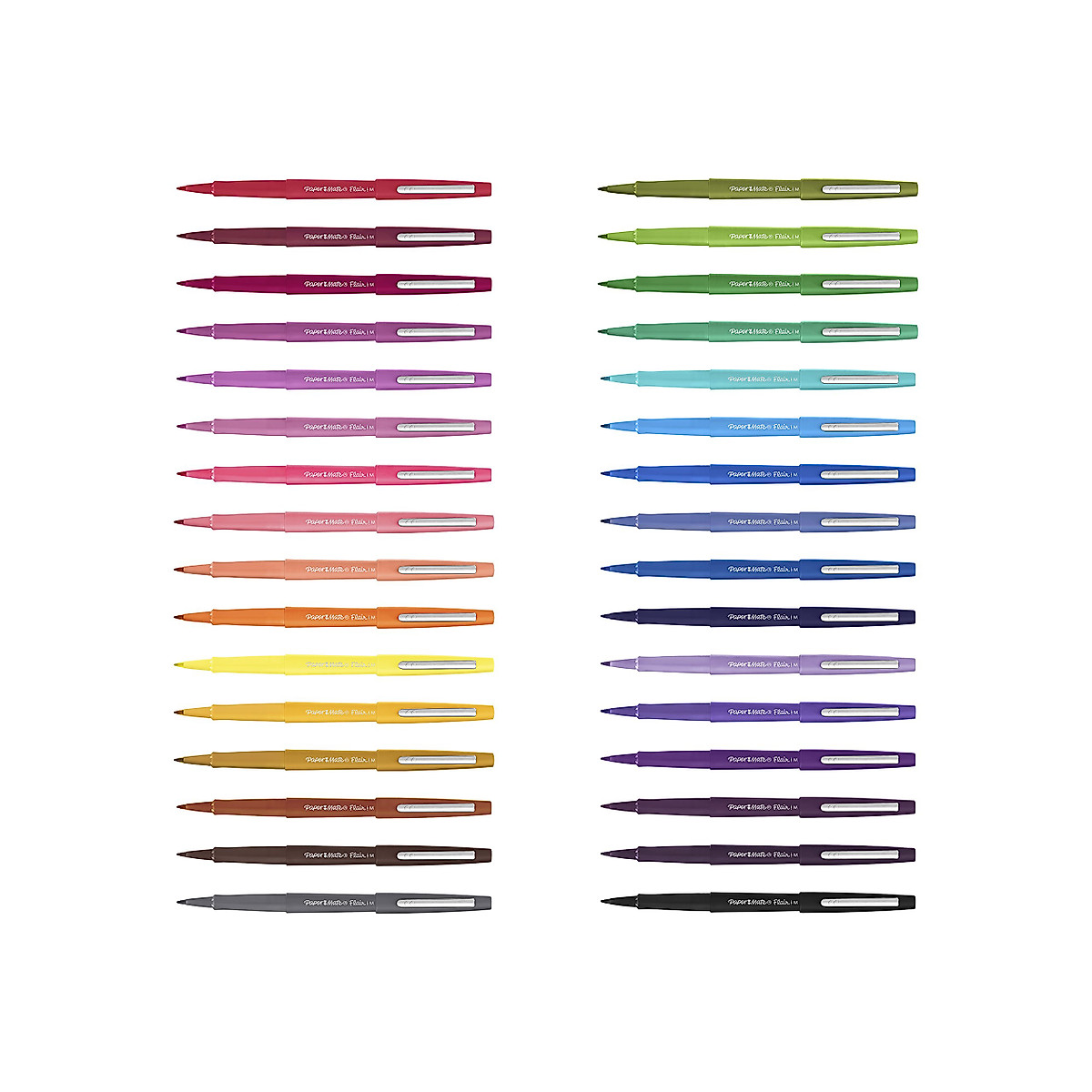 Paper Mate Flair Felt Tip Pens, Medium Point (0.7mm), Limited Edition Candy Pop Pack, 6 Count