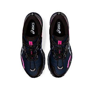 ASICS Women's Gel-Cumulus 23 All Winter Long Running Shoes, 11, French Blue/Pink Rave