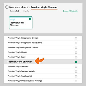 ANT Shimmer Vinyl 12" x 15' Glitter Premium Permanent Adhesive Craft Vinyl for DIY Projects, Decals, Stickers & More, for Indoor OUtdoor Use for Crafts, Cricut, Silhouette, Expressions, Cameo