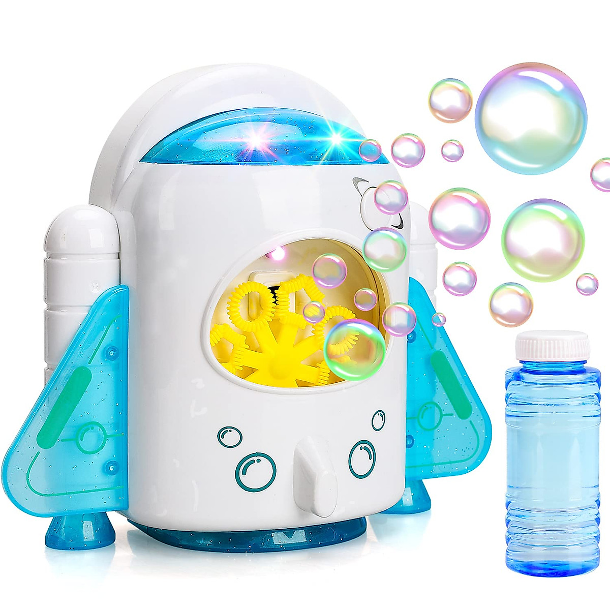 TOY Life Bubble Machine for Kids Toddlers, Automatic Battery Operated Bubble Machine for Parties, Bubble Maker Bubble Blower for Kid Birthday, Easter, Wedding, Indoor Outdoor Bubble Toy for Girls Boys