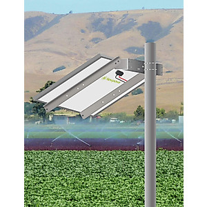 Newpowa Universal Solar Panel Heavy Duty Double Arm Pole Wall Mount for 70-120W Single Module at an tilt Angle from 0-90°…