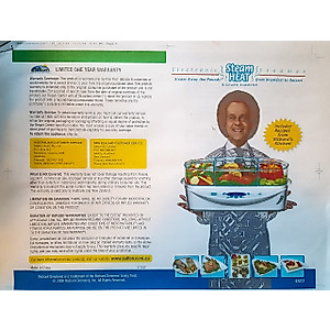 Richard Simmons EST7 Steam-Heat Electronic Food Steamer
