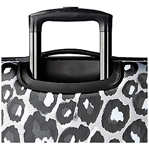 American Tourister Moonlight Hardside Expandable Luggage with Spinner Wheels, Leopard Black, 3-Piece Set (21/24/28)