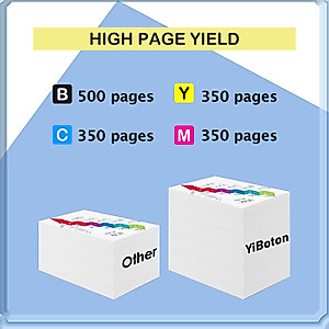 YiBoton 232XL Ink Cartridge Remanufactured for 232 High-Capacity Ink Cartridge T232 232 XL T232XL Replacement for XP-4200 XP-4205 WF-2930 WF-2950 Printer (Black,Unupgraded chip)