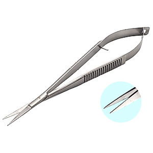 Castroviejo Scissors 5.5 inches STRAIGHT stitch cutting embroidery spring action extra sharp ARTMAN