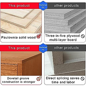 OOCCO Desktop Drawer Cabinet,Flat File Cabinet Storage,Office Supplies A4/Receipt File Organizer,Desktop Storage Box with Lockable Drawers,1/2/2 Tier with Lock (Size : 40 * 30 * 36CM/16 * 12 * 14IN)