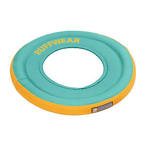 Ruffwear, Hydro Plane Floating Disc for Dogs, Aurora Teal, Large
