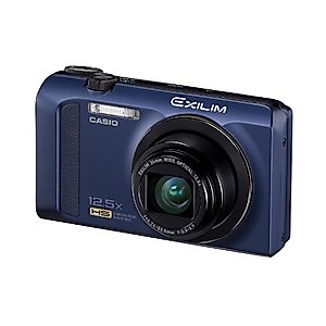 Casio Exilim EX-ZR200 High Speed 16 MP, 12x Optical Zoom Compact Digital Camera (Blue)