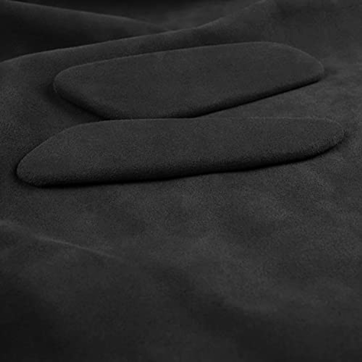 Toworldit Alcantara + ABS Material Center Console Armrest Box L/R Cover Trim Sticker Compatible with BMW Mini Cooper F60 2018-2020 (Black Gray)