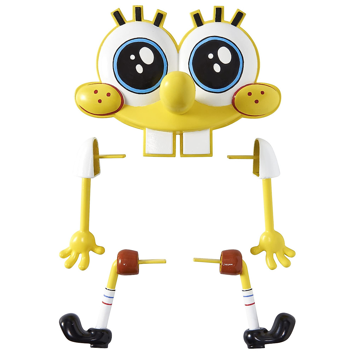 DecoSet® SpongeBob SquarePants™ Creations Cake Topper, 5-Piece Birthday Party Set with Eye-Popping Face and 2 Arms and 2 Legs