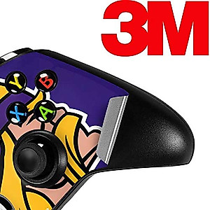 Skinit Decal Gaming Skin compatible with Xbox One S Controller - Officially Licensed NFL Minnesota Vikings Retro Logo Design