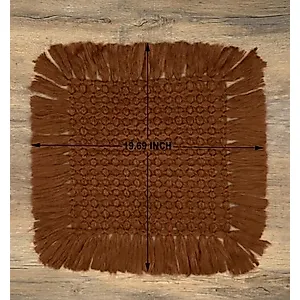 Zeroest Newborn Photography Baby Posing Layer Props Basket Filler Stuffer Mini Blanket Photoshoot HandKint Photo Wool Wrap (Coffee)