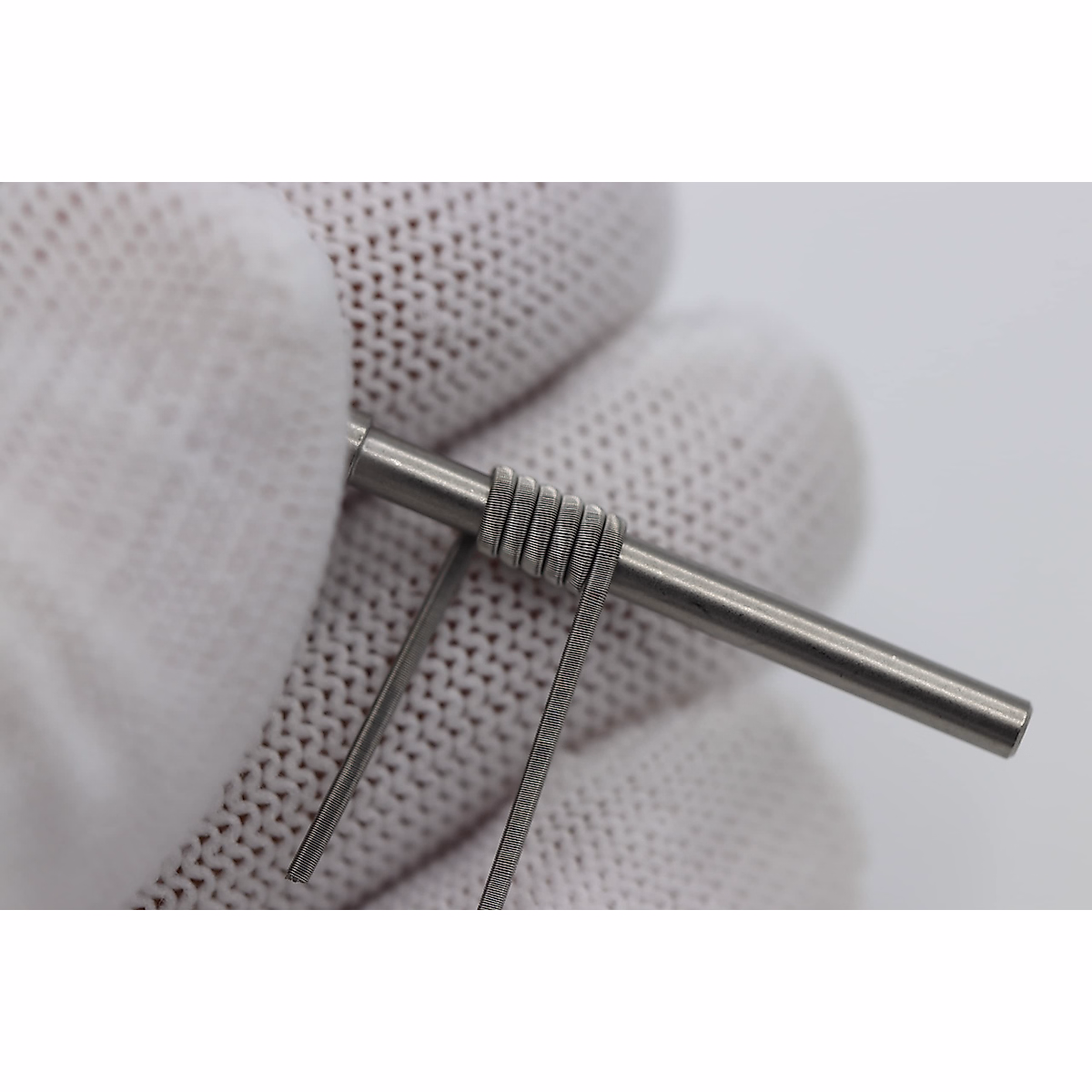 NNK Fused Clapton Coil Heating Resistance Wire Coil Nichrome Mixed Ni90+Ni80 0.26Ω Inner Diameter 3.0mm 100pcs/box