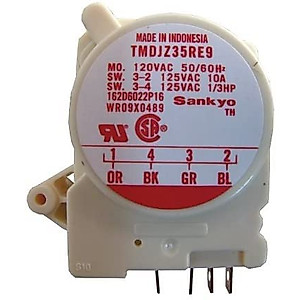 EvertechPRO WR9X489 Refrigerator Defrost Timer for GE