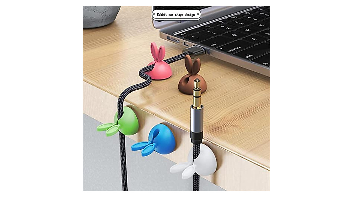 Cute Animal Cable Organizer Clips - Tidy Your Space