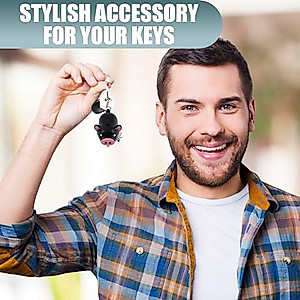 KETAR 3Pcs Pig Keychain Cute Backpack Keychain - Pig Funny Keychain Led Light Backpack Keychain Flashlight - Led Light Keychain Animal Backpack Pig Women Keychain Led Flashlight