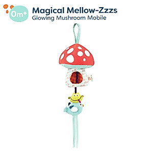 B. toys- B. baby- Magical Mellow-Zzzs- Musical Nursery Crib Mobile- Pullstring Baby Toy with Soft Light- Soothing Travel Mobile-