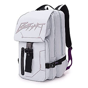 BE SMART Hiking Outdoor Travel Backpack with Design, Water-Resistant Laptop Daypack Book Bag with Multi-Layer for Men & Woman （Antarctic Blue）