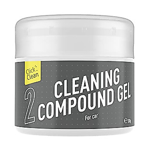 CLICK CLEAN Cleaning Gel for Car, 7oz Car Detailing Tools, Car Cleaning Putty Gel, Car Interior Cleaner Universal Dust Cleaner for Keyboard, Laptop, Car Air Vents