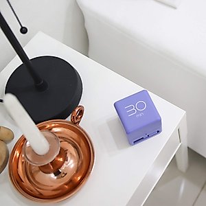 Mooas Cube Timer Violet (5,10,20 and 30 Minutes) & Mint (1,3,5 and 10 Minutes) Bundle, Timer for Studying, Cooking and Workout…