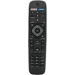 Philips NH500UP Smart TV Replaced Remote Control for 43PFL5604/F7 50PFL5604/F7 50PFL5704/F7 55PFL5604 65PFL5604/F7