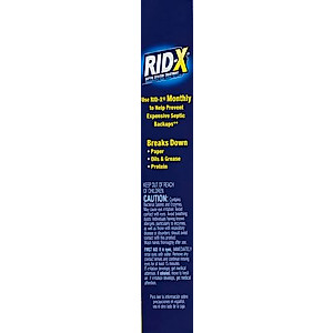 RID-X Septic Treatment, 1 Month Supply Of Powder, 9.8 oz