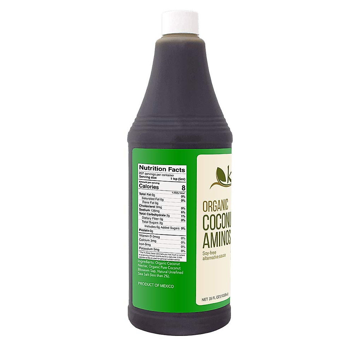 Kevala Organic Coconut Aminos, 35 Fluid Ounce