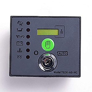Knowtek DSE702AS DSE702 702K-AS Generator Controller Automatic Start Control Module with Keys