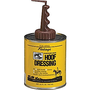 Fiebling Hoof Dressing w/Brush - 1 Qt.