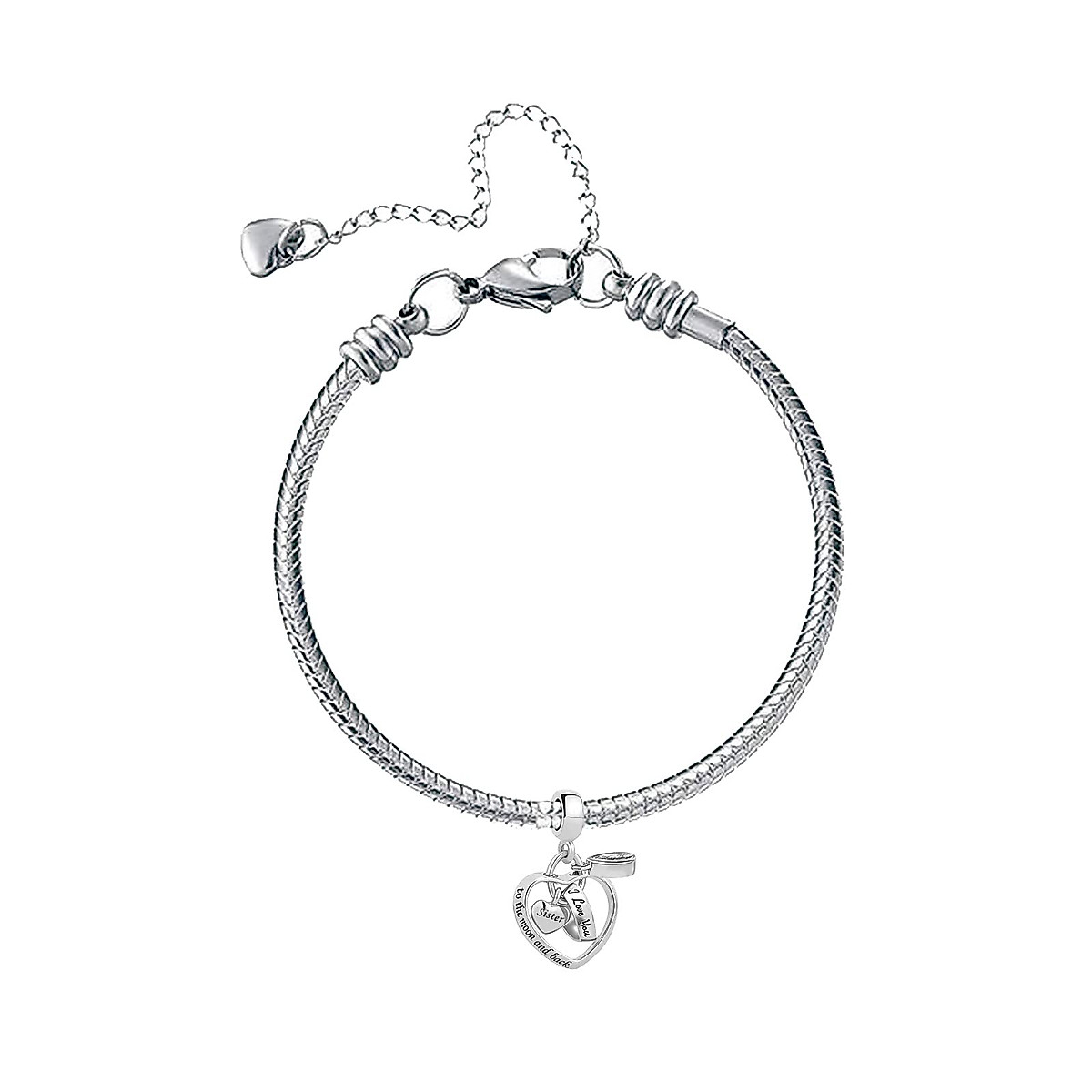 KunBead Big Little Sister Graduation Best Friend Sale Clearance Bead Charms for Bracelets for Women