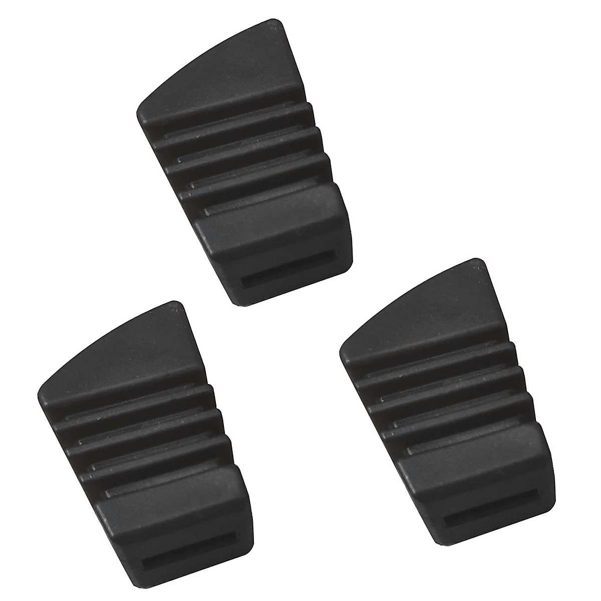 TUOREN 3/Pack Drum kit Rubber Feet Rack Stand Rubber Feet Drum Leg Protectors for Percussion Parts (Small - C)