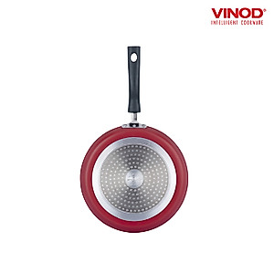 Vinod Dosa Tawa - 10 Inches Diameter - Crepe Pan - Nonstick Pancake Griddle - Induction Friendly - PFOA Free Scratch Friendly - Triple Riveted Handles - Works with Gas, Ceramic, Electric Stove