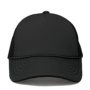 DALIX Infant Trucker Hat Baby Cap Tiny Extra Small Girls Boys in Black