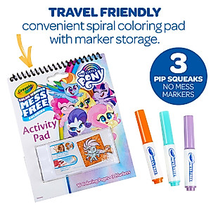 Crayola My Little Pony Color Wonder Activity Pad, 16 Mess Free Coloring Pages, Toddler Travel Activity, My Little Pony Gift
