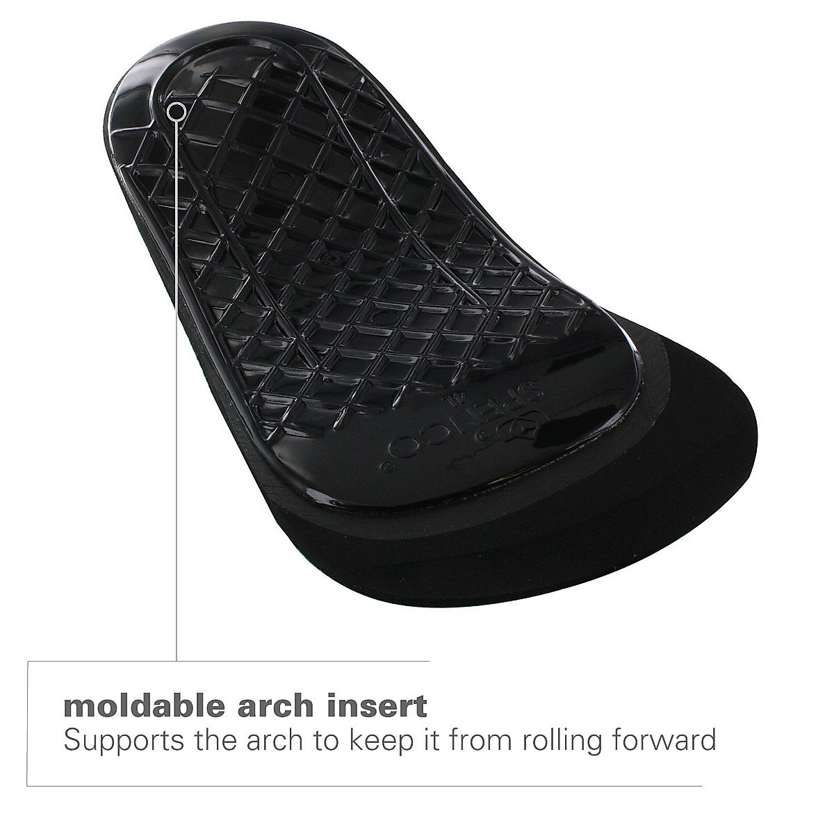 Spenco Rx Orthotic Arch Support 3/4 Length Shoe Insoles Women's 7-8.5/Men's 6-7.5